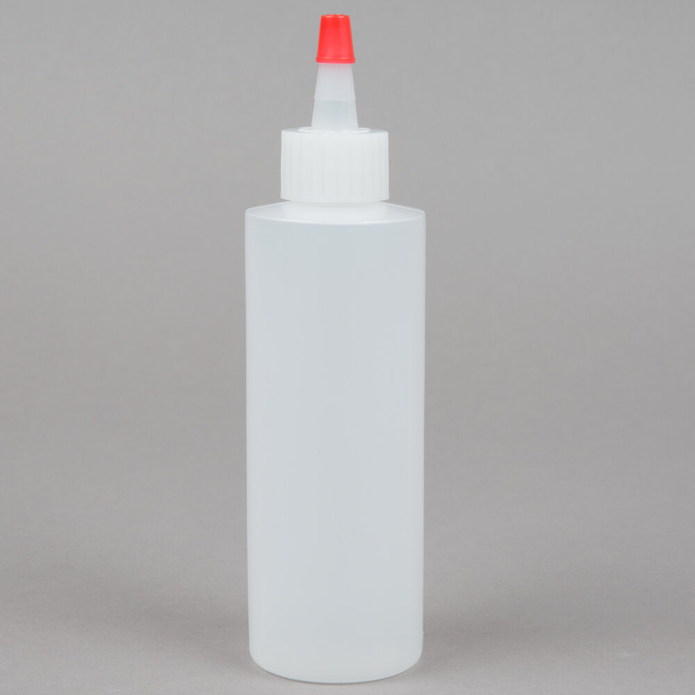 TableCraft 1104 4 oz. Chef Squeeze Bottle - 12/Pack