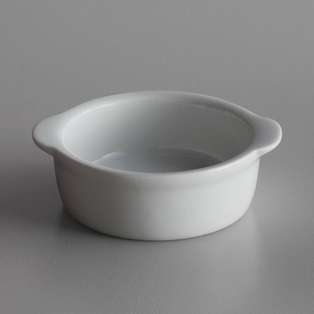 Libbey BD-002 Chef's Selection II 2 oz. Ultra Bright White Porcelain ...