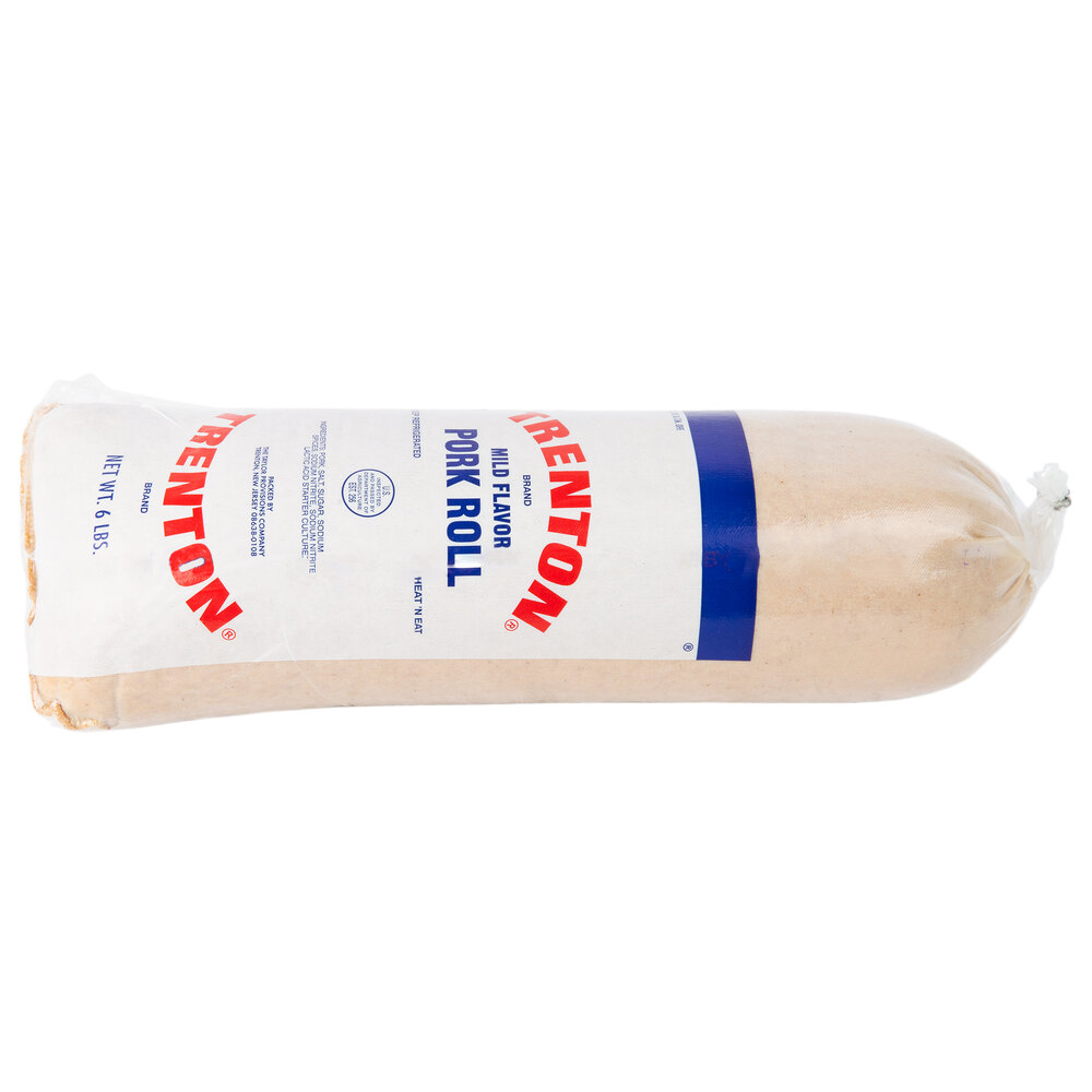 Taylor Trenton 6 lb. Pork Roll By The Case | WebstaurantStore