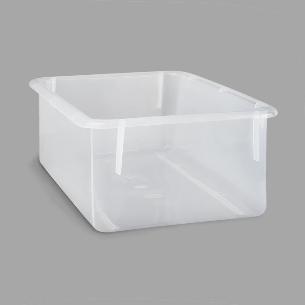 Whitney Brothers 101-475 13 1/2" x 7 3/4" Clear Plastic Tray for ...