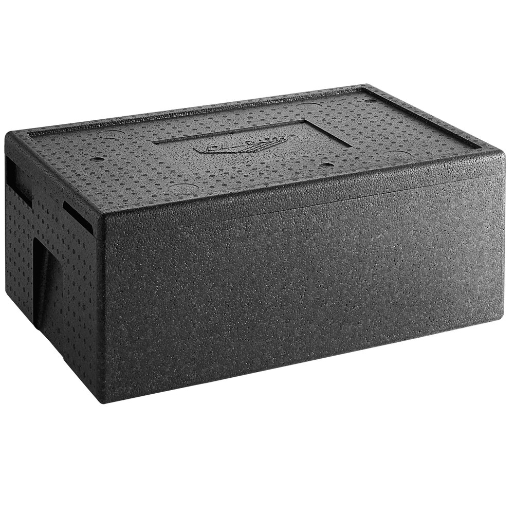 Vollrath Black Top Loading EPP Insulated Food Pan Carrier - 6" Deep ...