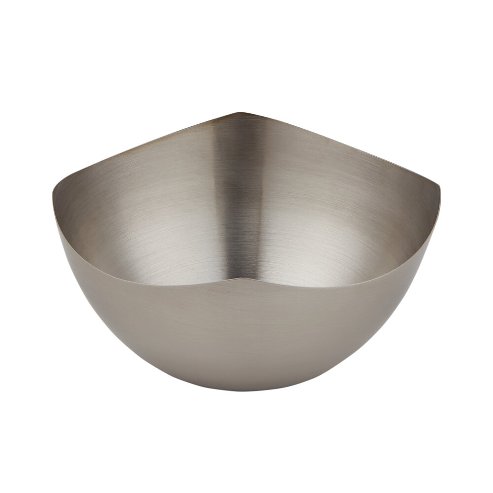 American Metalcraft SB400 5.5 oz. Round Satin Finish Stainless Steel ...