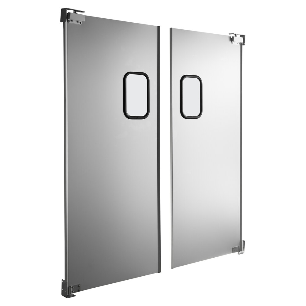Curtron Service-Pro Series 20 Double Aluminum Swinging Traffic Door ...
