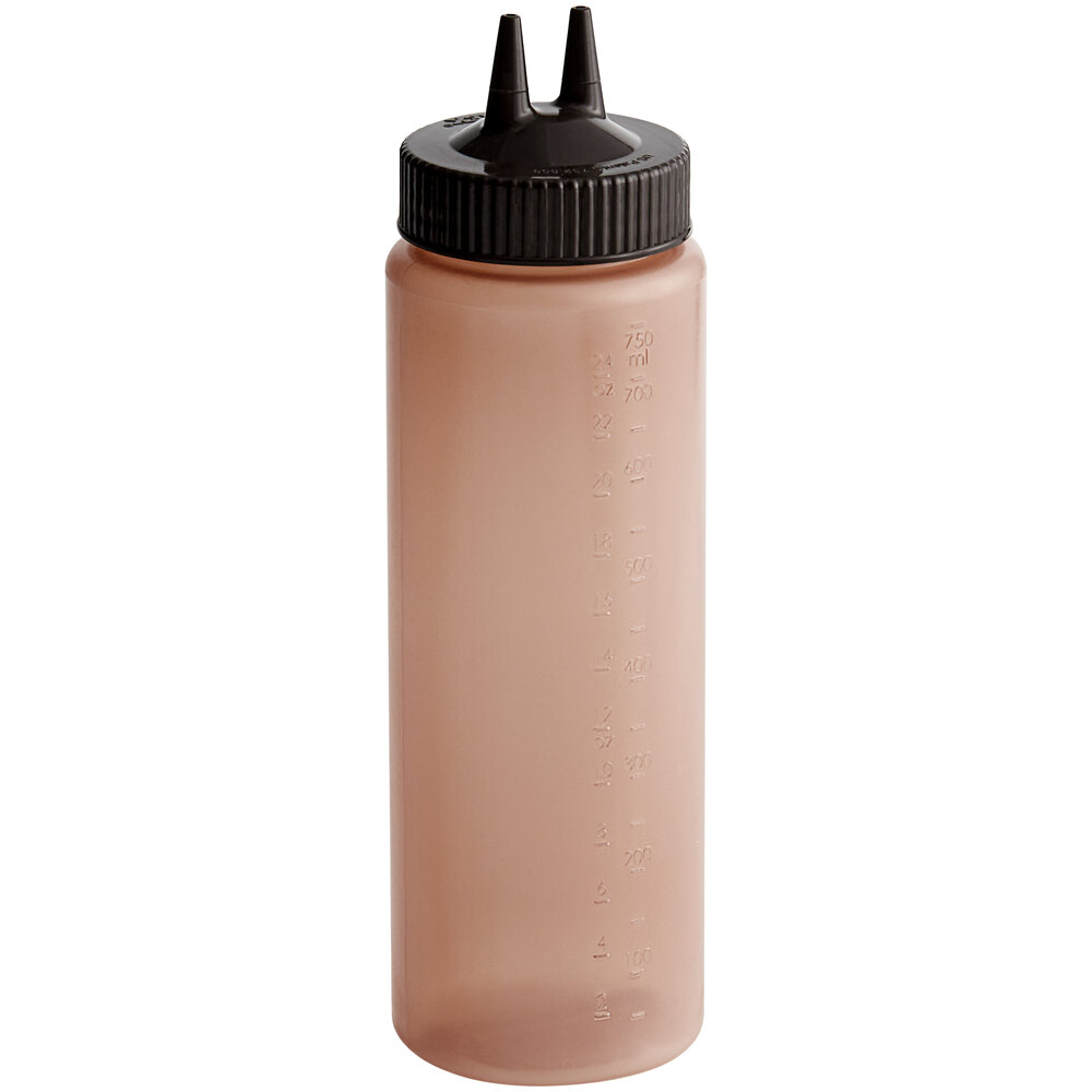 Vollrath 2324C-01 Traex® Color-Mate™ 24 oz. Brown Twin Tip™ Wide Mouth ...