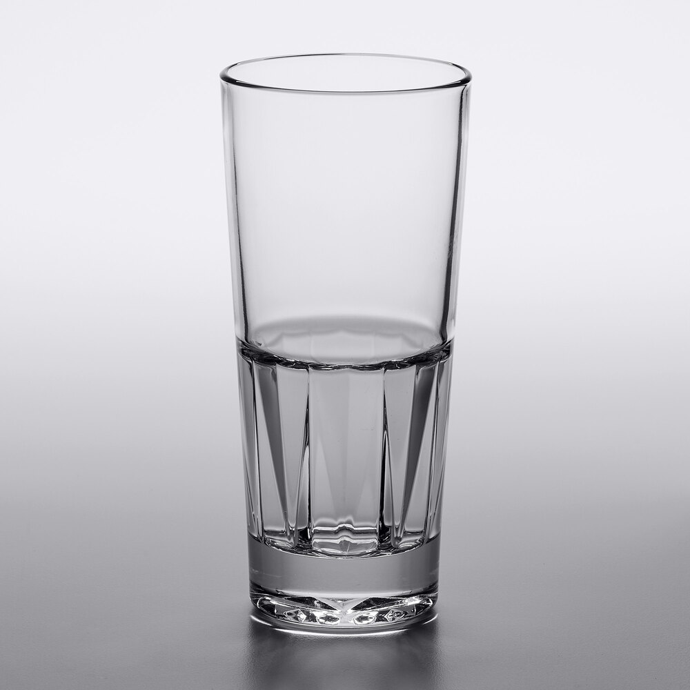 Libbey 15973 Gallery 15.75 oz. Customizable Stackable Cooler Glass - 12 ...