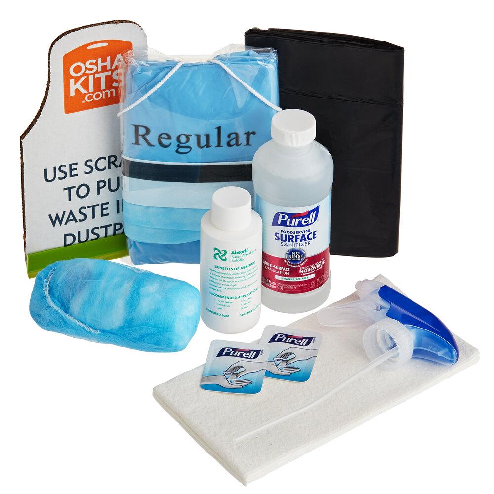 PURELL® 3841-02-RFL Body Fluid Spill Kit Refill - 2/Case