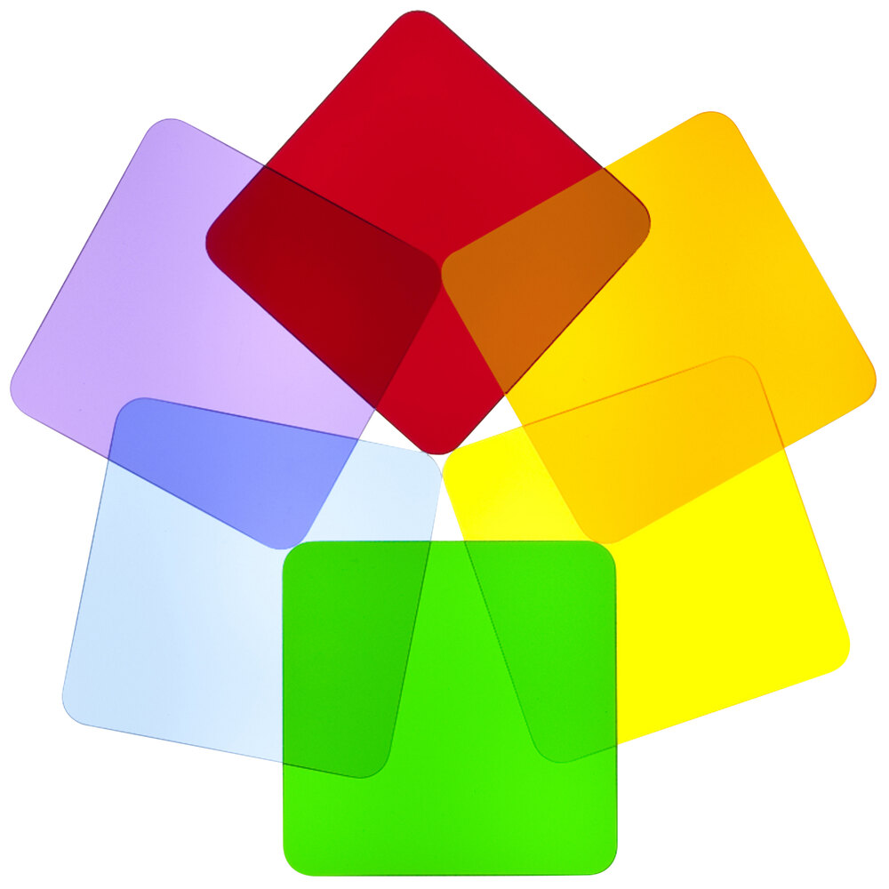 Whitney Brothers WB7724S 5 1/2" Children's Acrylic Color Wheel Squares ...