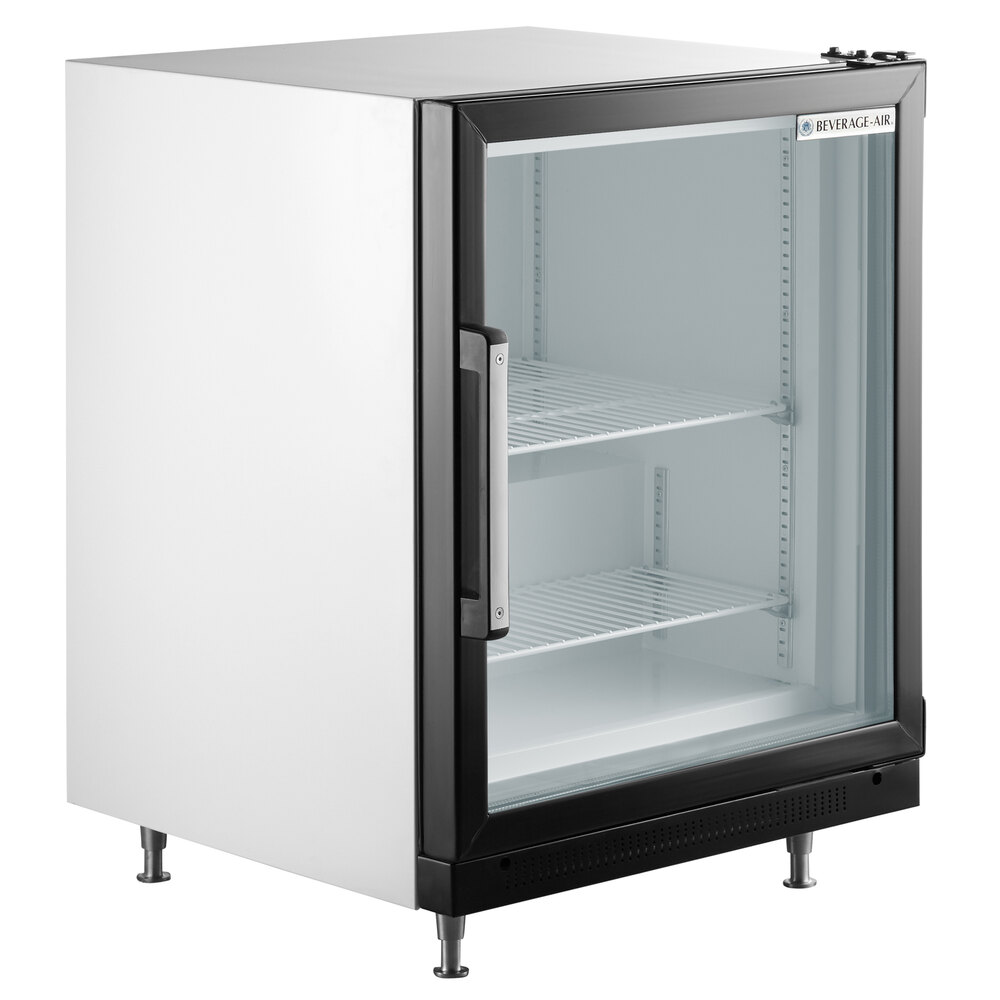 Beverage-Air CF3HC-1-W 23" White Countertop Display Freezer with Swing Door