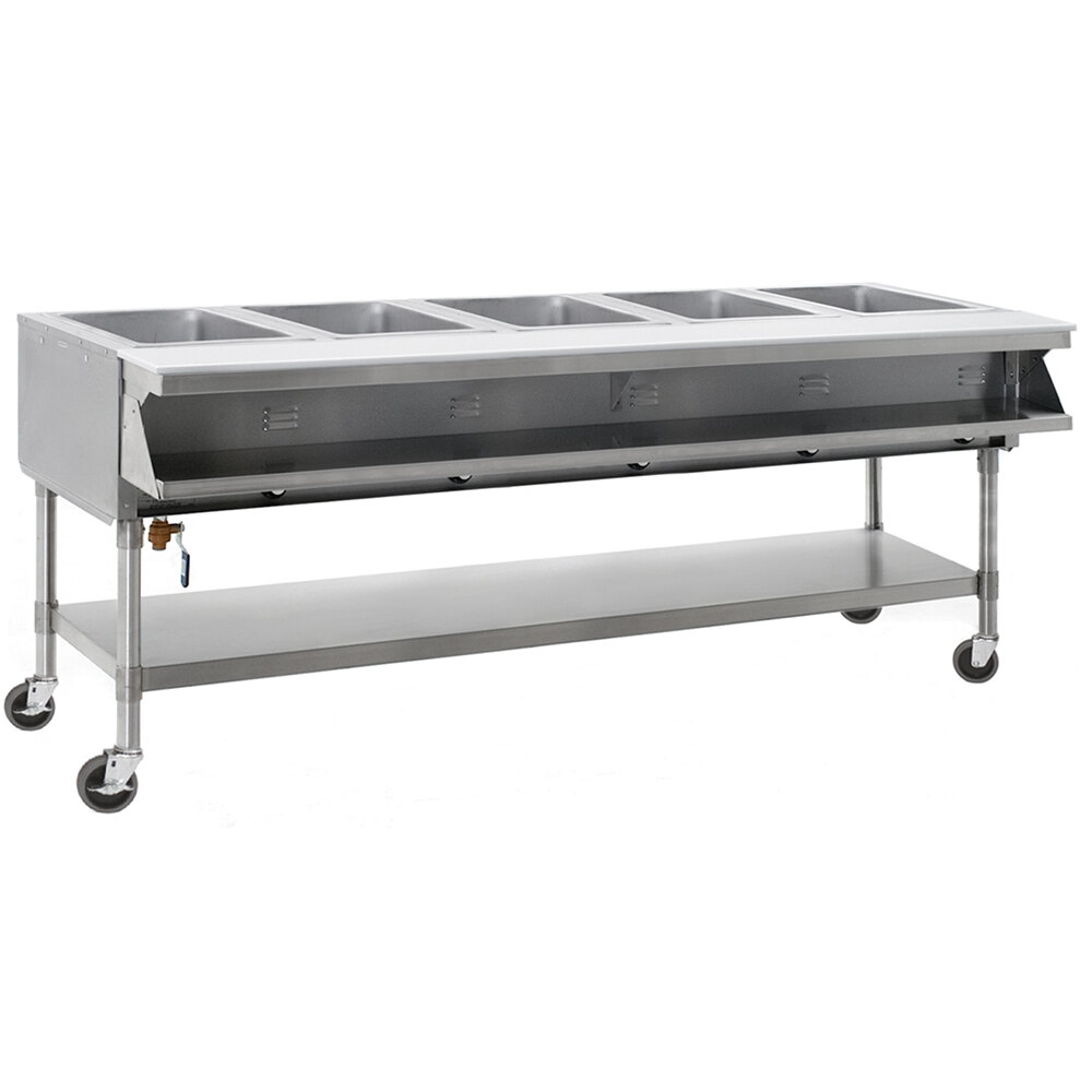 Eagle Group SPHT5-240-3 Five Pan Sealed Well Portable Hot Food Table ...