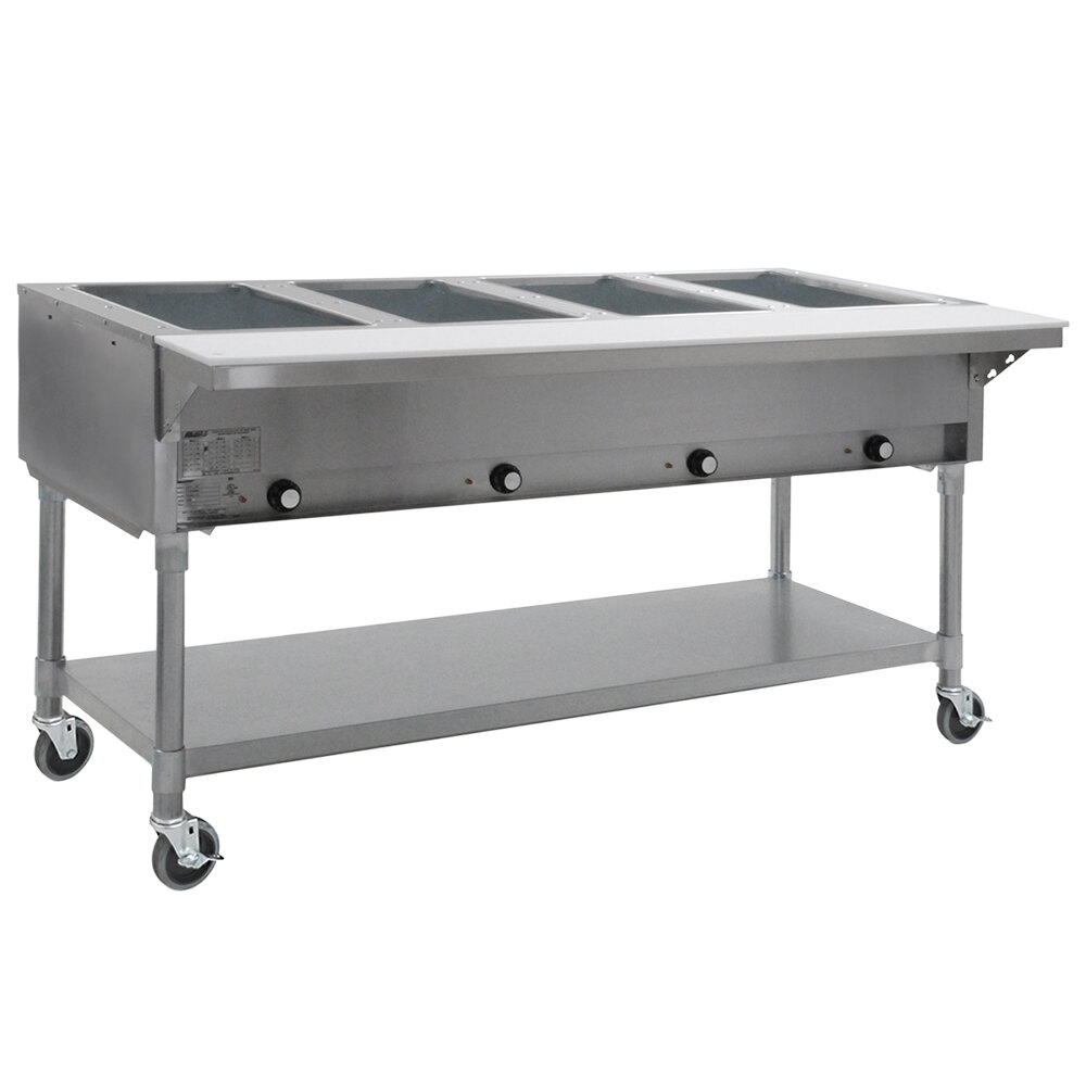 Eagle Group PDHT4-240-3 Four Pan Open Well Portable Electric Hot Food ...