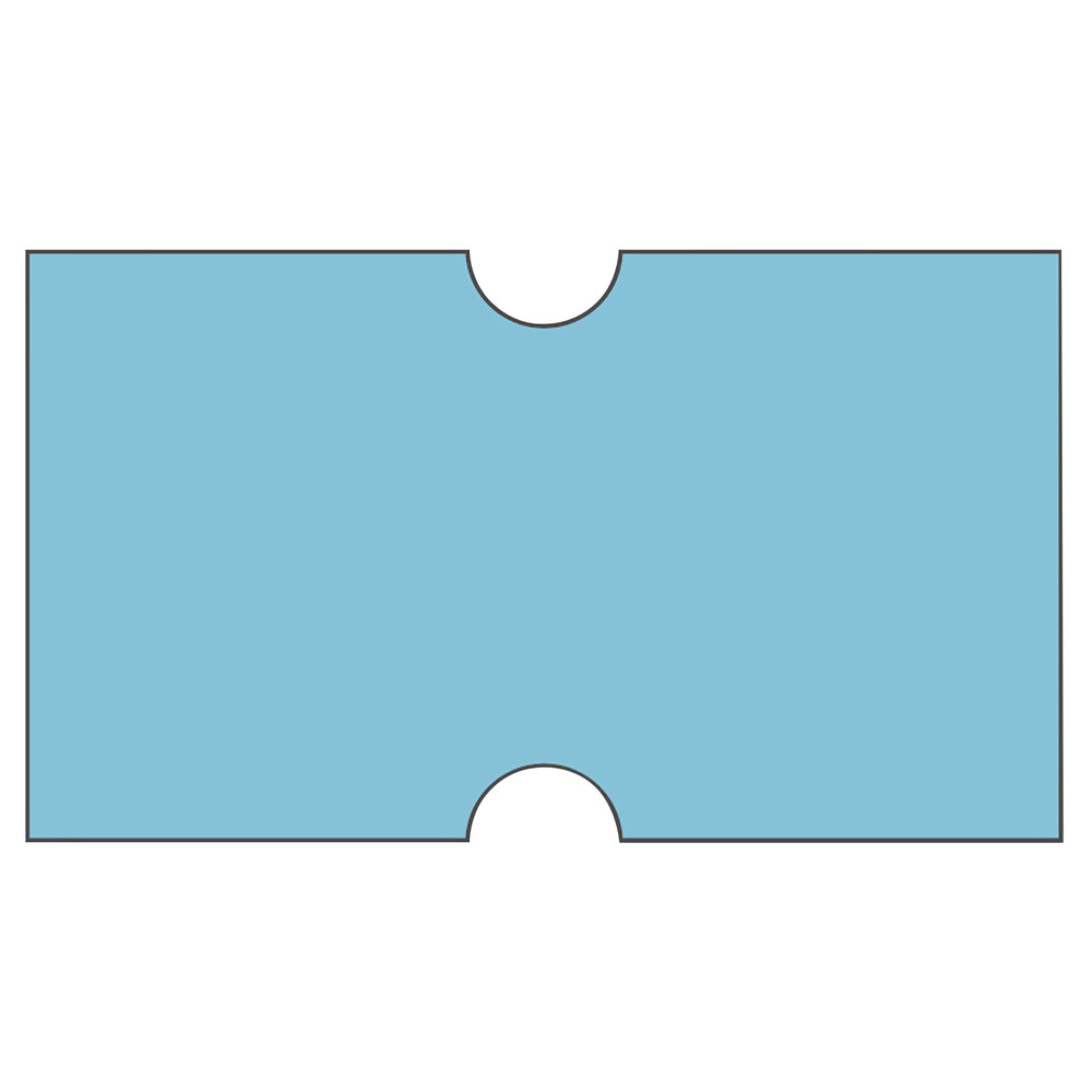 Garvey 2112-31511 2112 Series 13/16" x 1/2" Blue 1000-Count One-Line ...