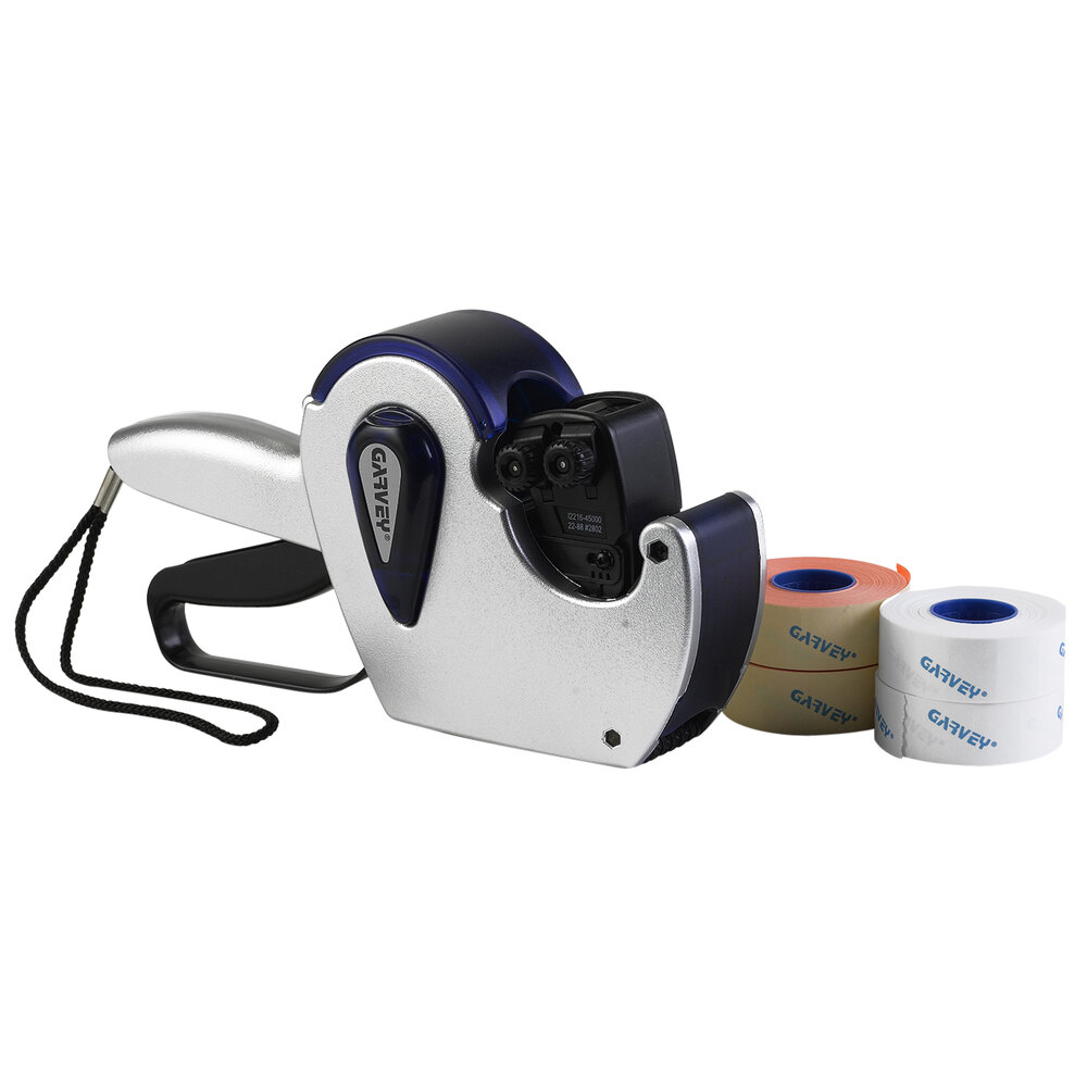 Garvey IKIT-22802 Impressa Series 2216-8/8 #2802 2-Line Labeler Starter Kit