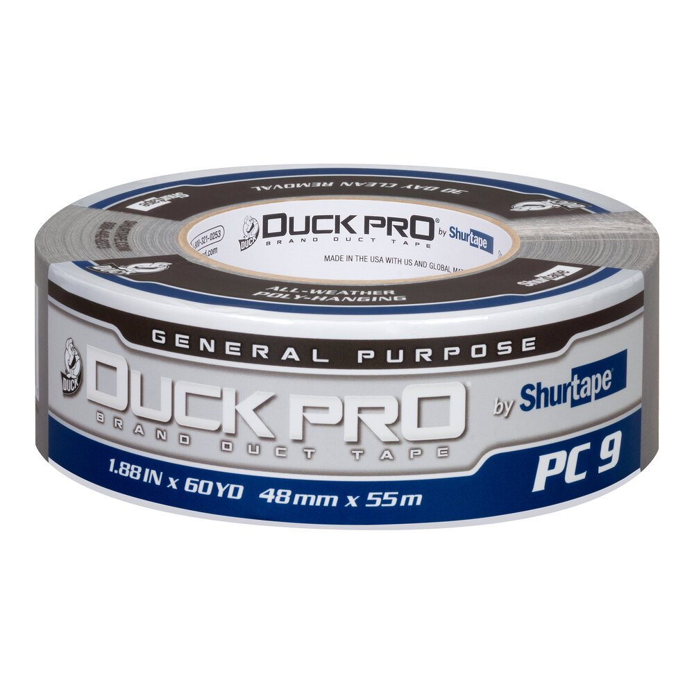 Shurtape Silver Duct Tape 2" x 60 Yards (48 mm x 55 m) - General ...