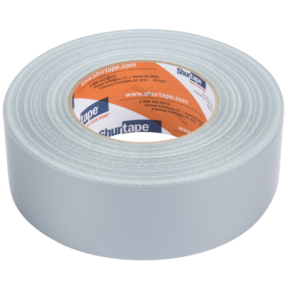 Shurtape Silver Duct Tape 2" x 60 Yards (48 mm x 55 m) - General ...