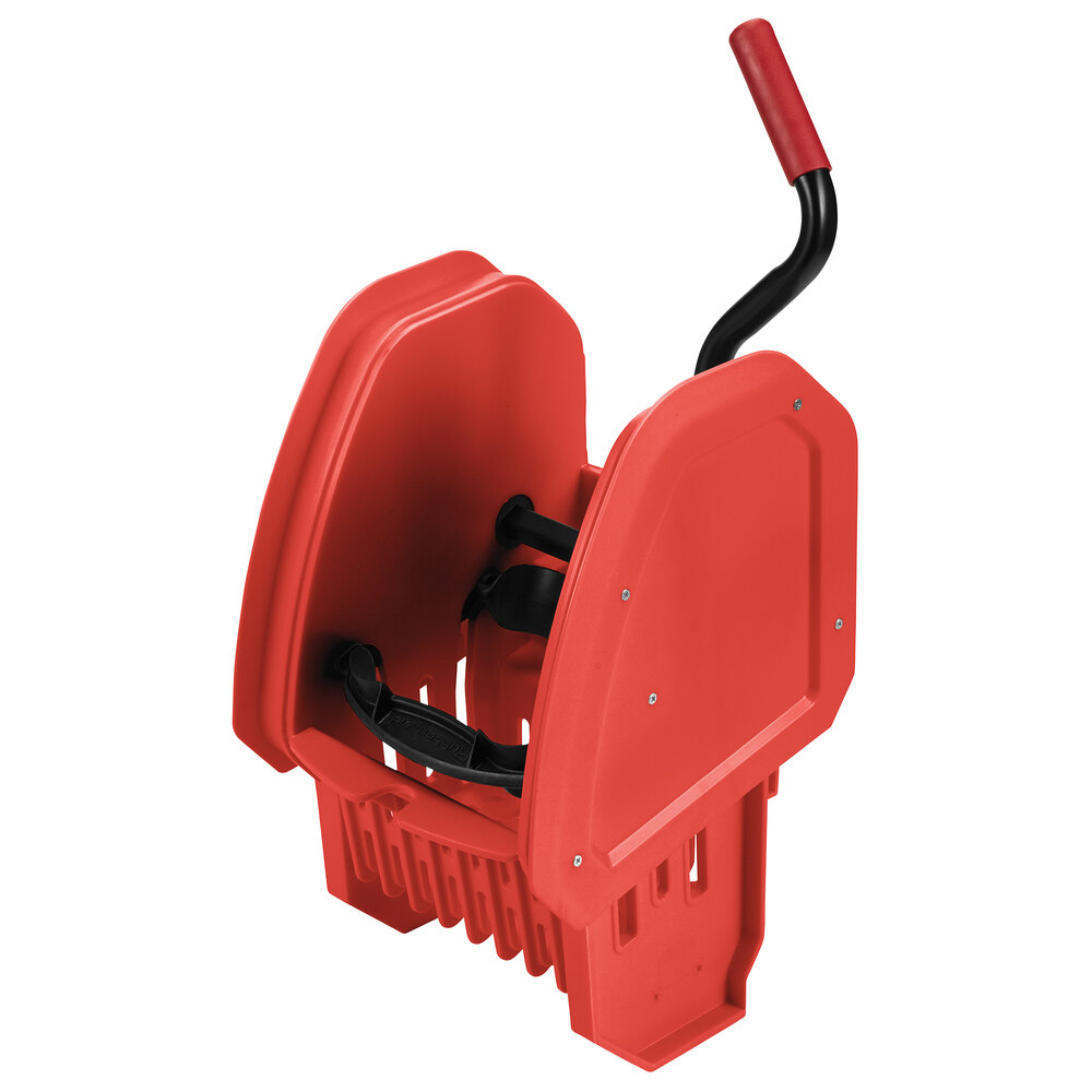 Rubbermaid® 2065001 WaveBrake® Red Down Press Mop Wringer