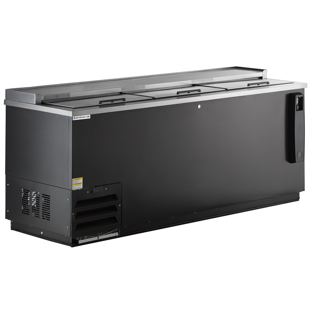Beverage-Air DW79HC-B-29 80" Black Frosty Brew Deep Well Bottle Cooler