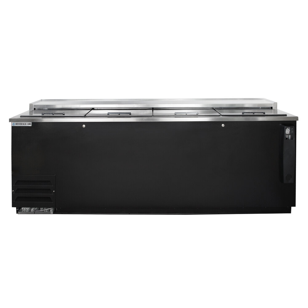Beverage-Air DW94HC-B-29 95" Black Frosty Brew Deep Well Bottle Cooler