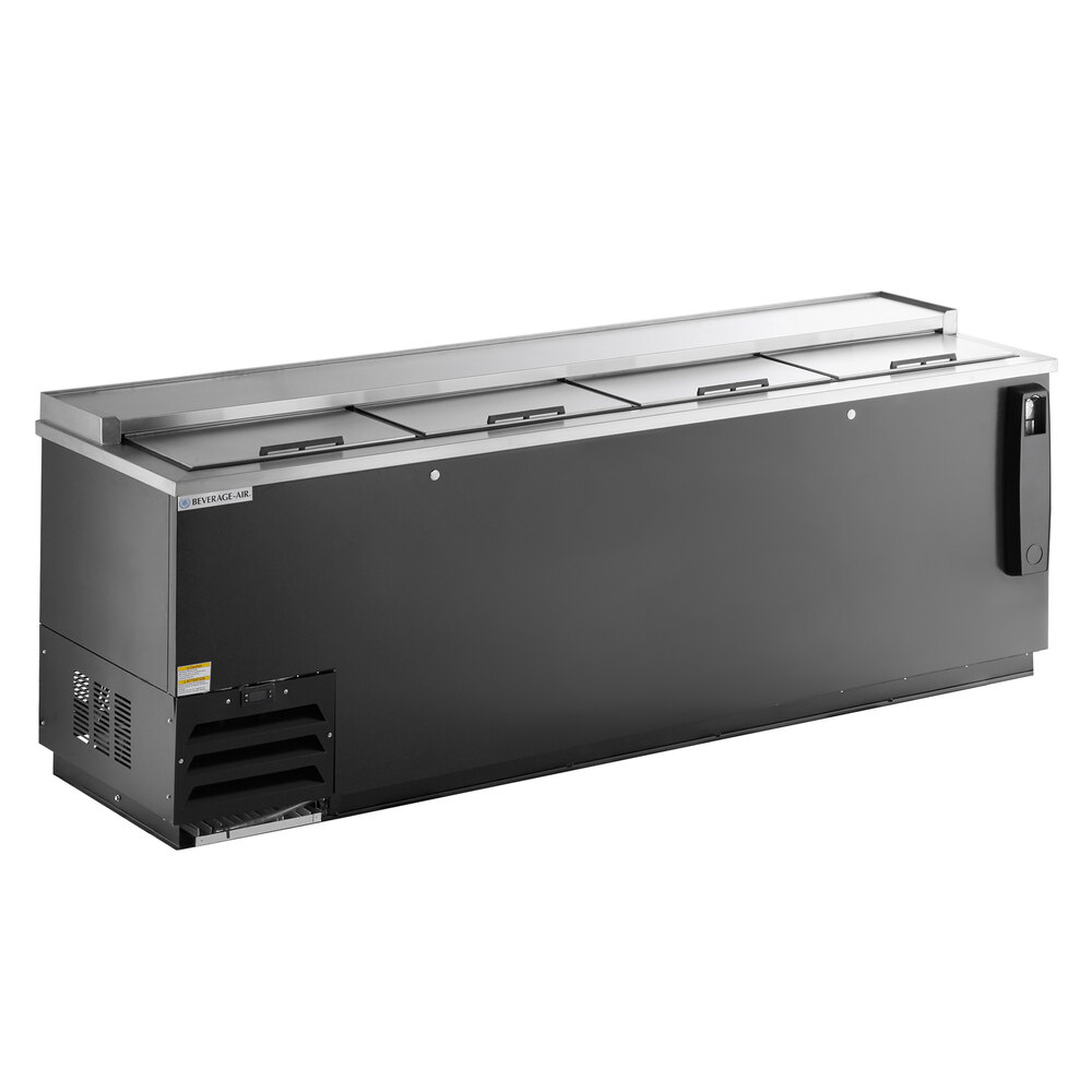 Beverage-Air DW94HC-B-29 95" Black Frosty Brew Deep Well Bottle Cooler