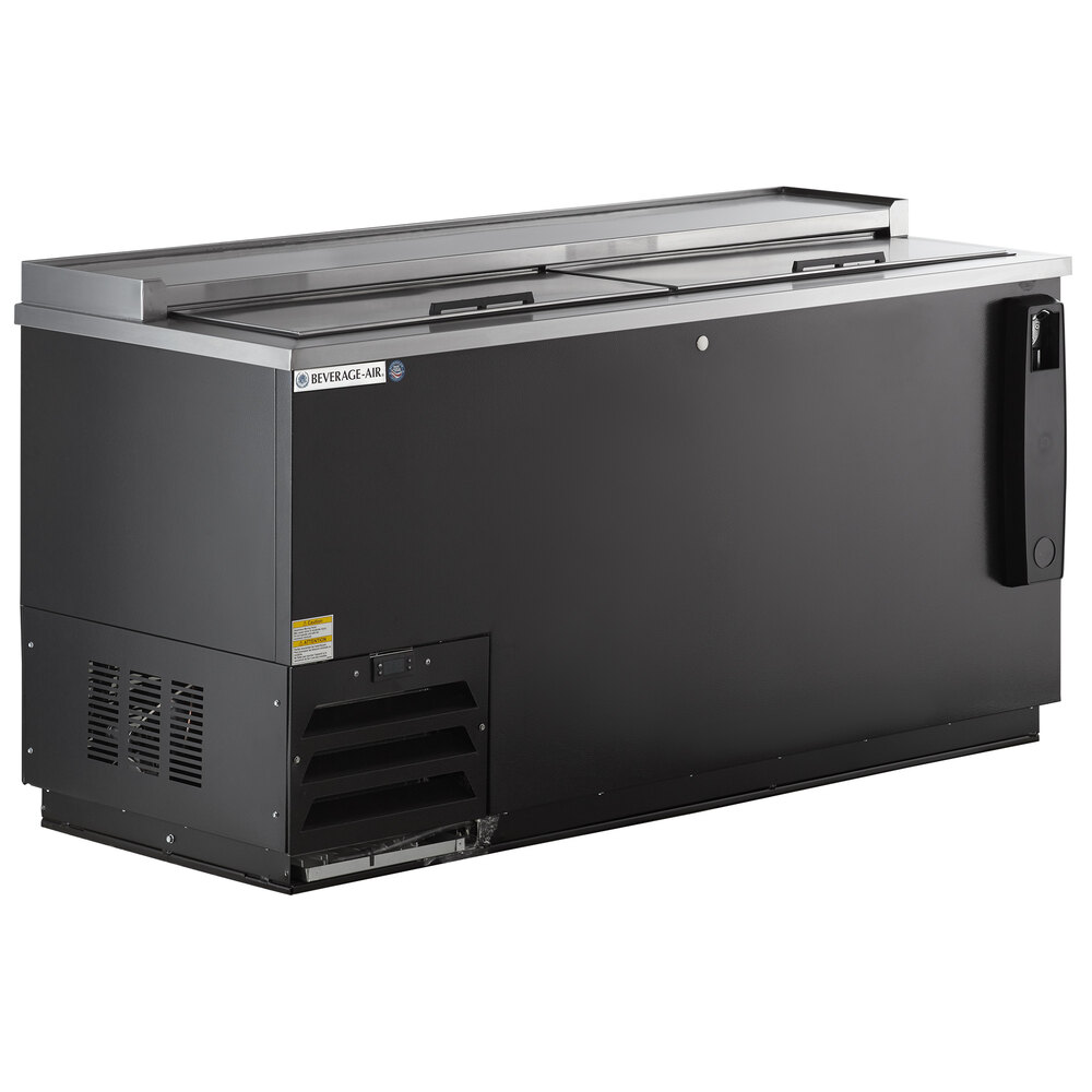 Beverage-Air DW64HC-B-29 65" Black Frosty Brew Deep Well Bottle Cooler