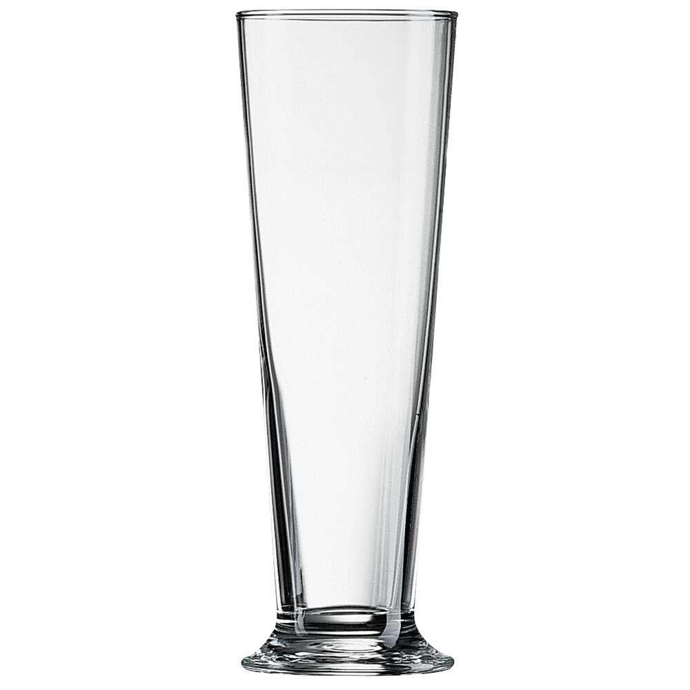 Arcoroc 25263 14 oz. Customizable Linz Footed Pilsner Glass by Arc ...