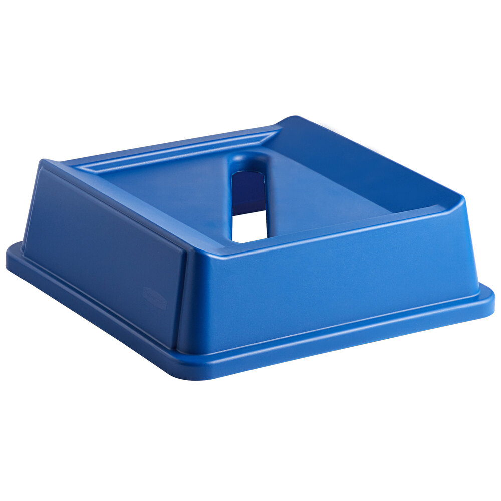 Rubbermaid® FG279400DBLUE Untouchable 35 / 50 Gallon Blue Square ...