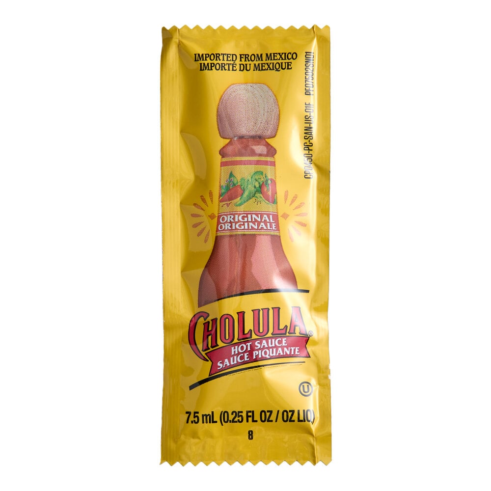 Cholula Original Hot Sauce Packet (200/Case)