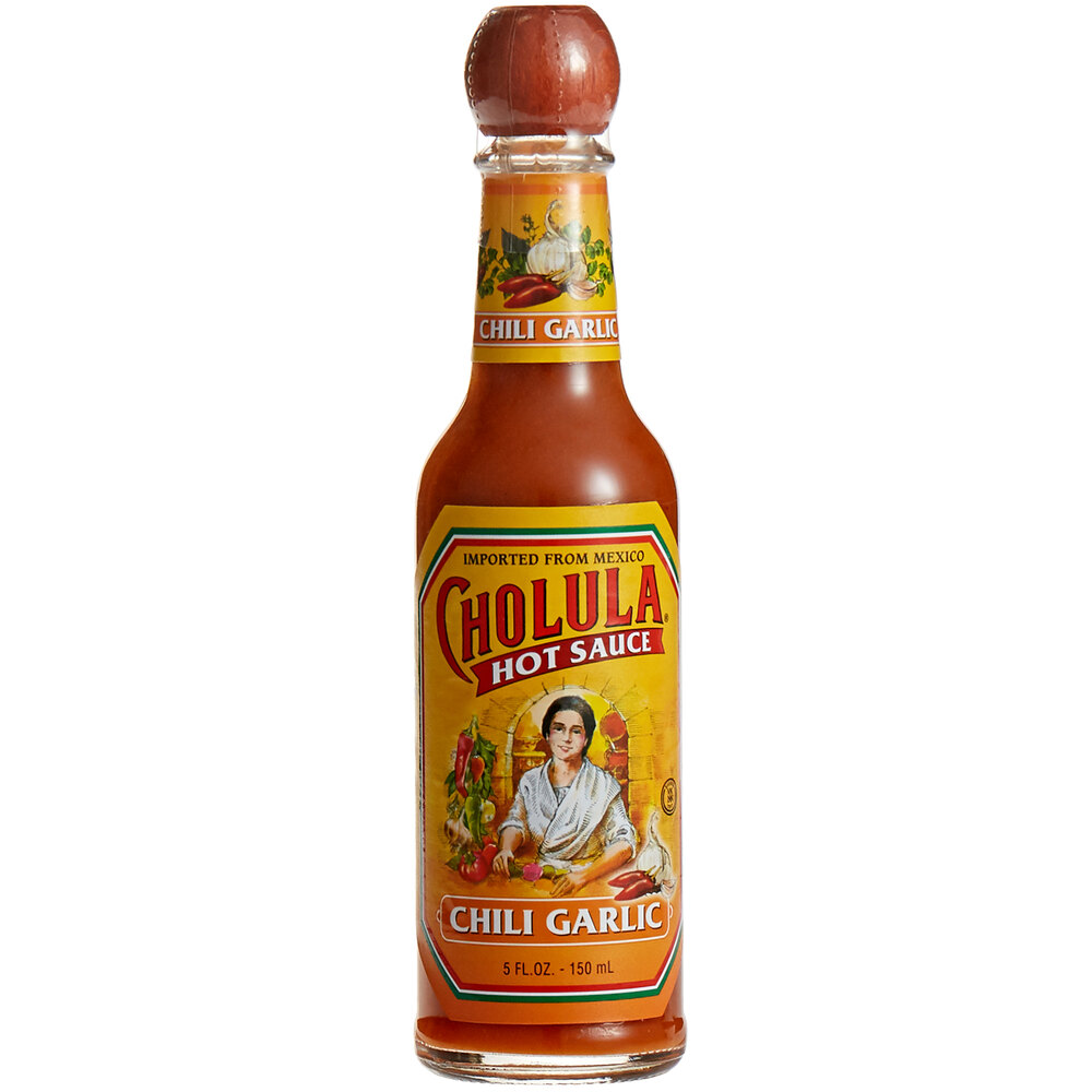 Cholula 5 fl. oz. Chili Garlic Hot Sauce - 12/Case