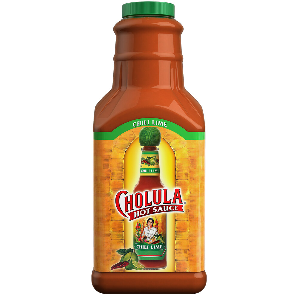 Cholula 64 oz. Chili Lime Hot Sauce