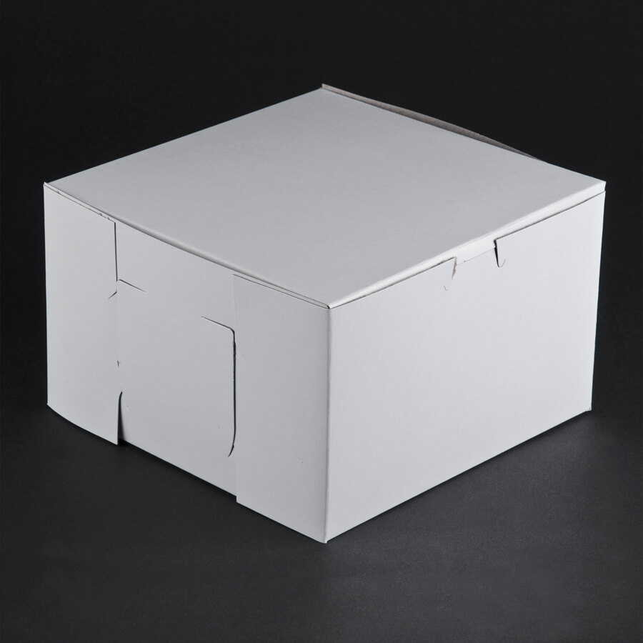 8 Inch Cake Boxes | 8" x 8" x 5" Cake Box (100/Bundle)