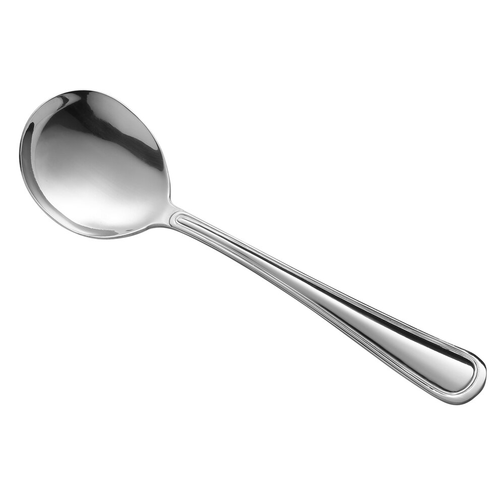 Libbey Brandware 139 004 Classic Rim 6 5/8" 18/0 Stainless Steel Medium ...