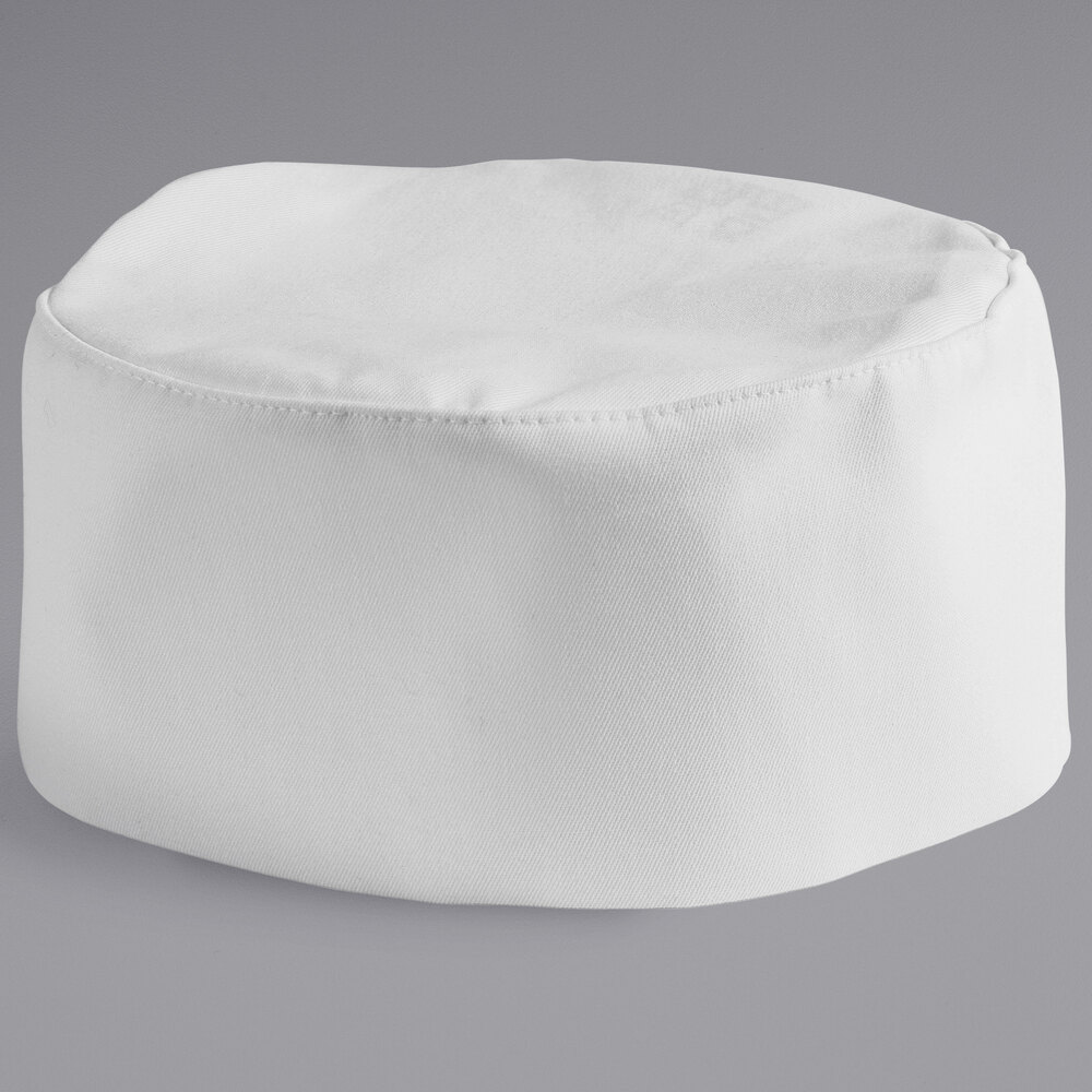 Mercer Culinary Millennia® White Customizable Baker's Skull Cap / Pill ...