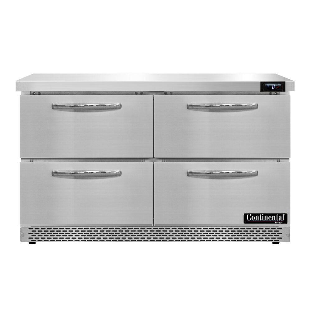 Continental Refrigerator SWF48N-FB-D 48" Front Breathing Undercounter ...