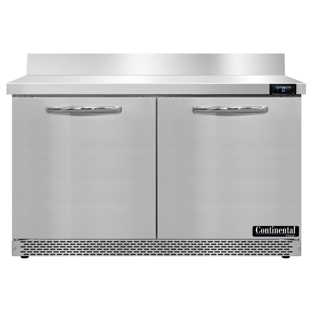 Continental Refrigerator SWF48NBS-FB 48" Front Breathing Worktop ...