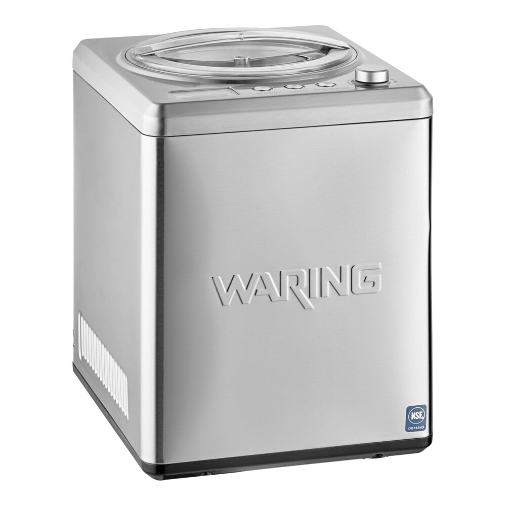 Waring WCIC25 2.5 Qt. Compressor Ice Cream Maker - 120V, 180W