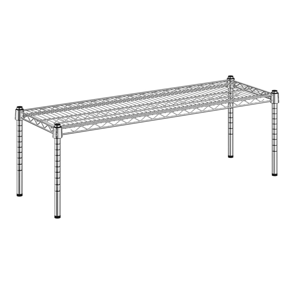 Regency 14" x 42" x 14" NSF Chrome Dunnage Shelf