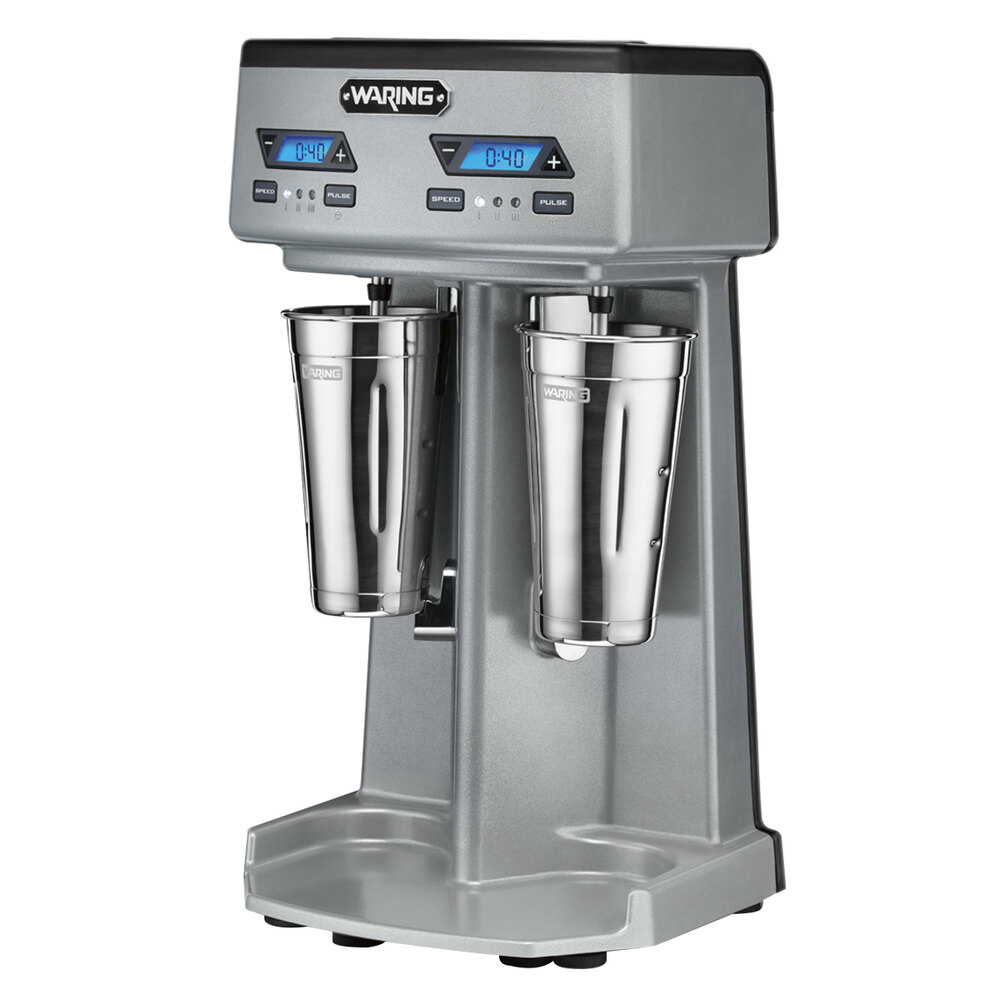 Waring WDM240TX Double Spindle Three Speed Drink Mixer with Timer ...