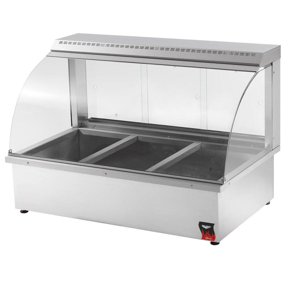 Vollrath 40732 Portable Bain Marie Hot Display Case - 1440W