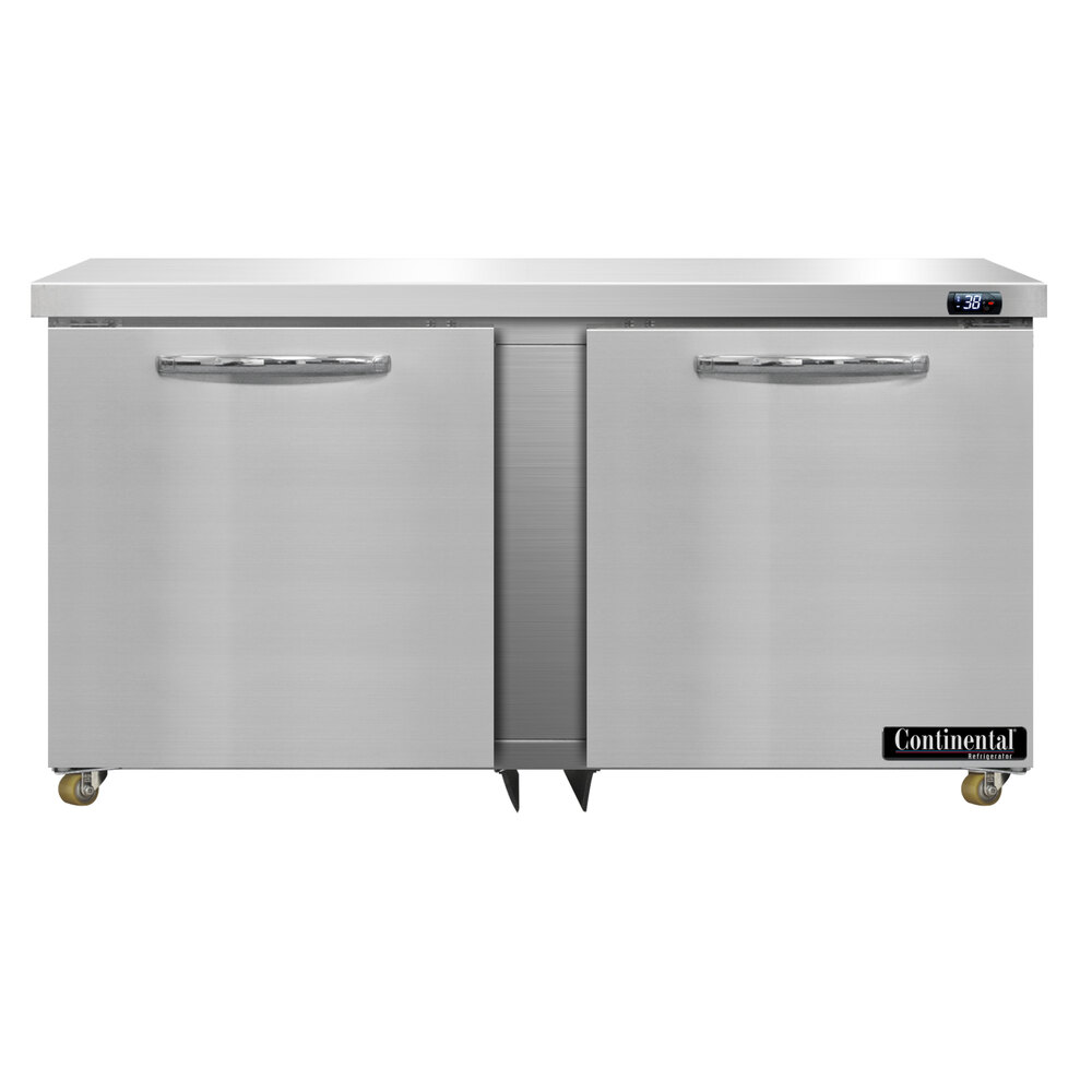 Continental Refrigerator SW60-N-U 60" Low Profile Undercounter Refrigerator