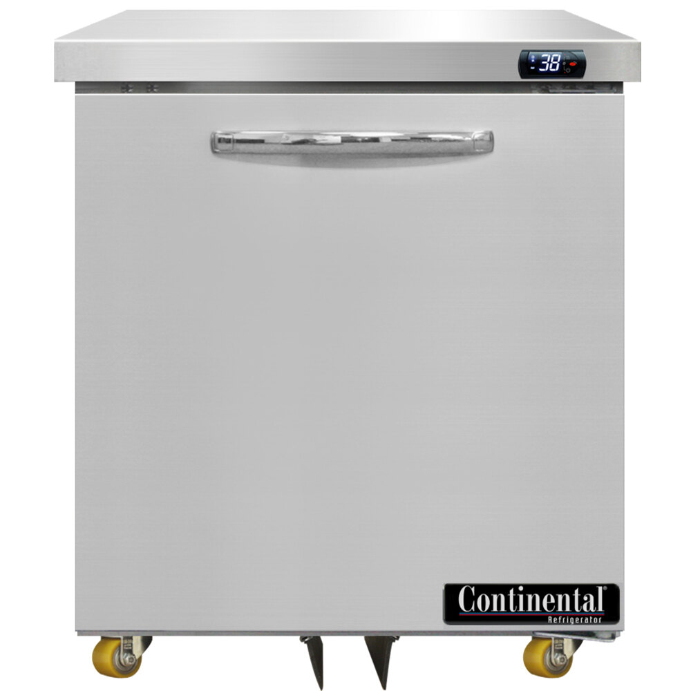 Continental Refrigerator SW27-N-U 27" Low Profile Undercounter Refrigerator