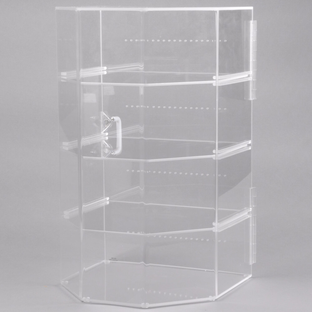 Acrylic Pie Display Case (4 Tiers) - WebstaurantStore