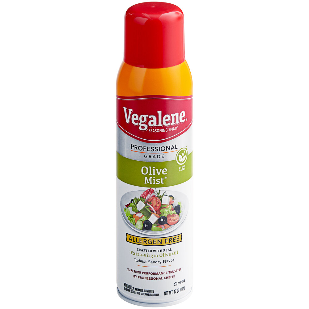 Vegalene 17 oz. Allergen-Free Olive Mist Cooking and Seasoning Spray ...