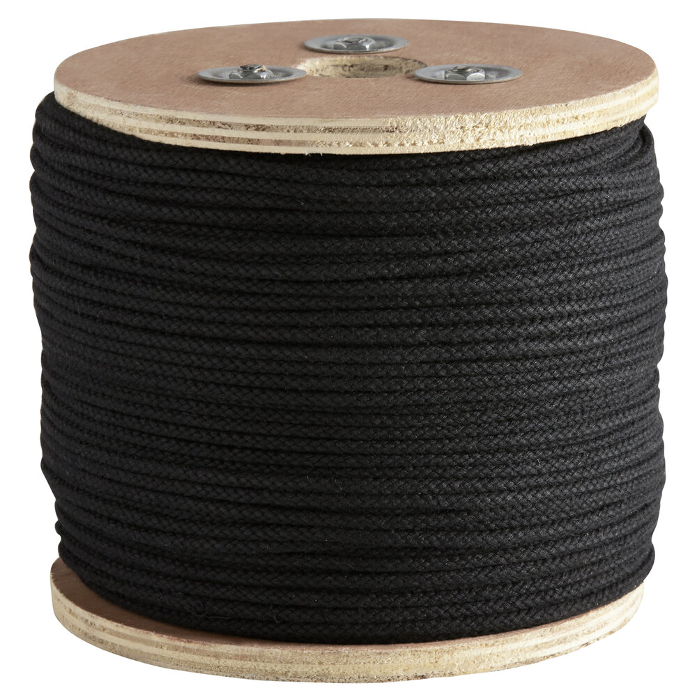 Seaboard Twine Company 1/8" Black Tie / Trick Line - 600' Spool