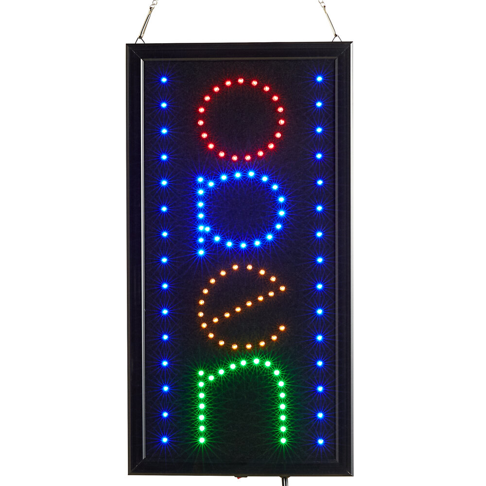 Choice Vertical LED Open Sign (19" x 10")