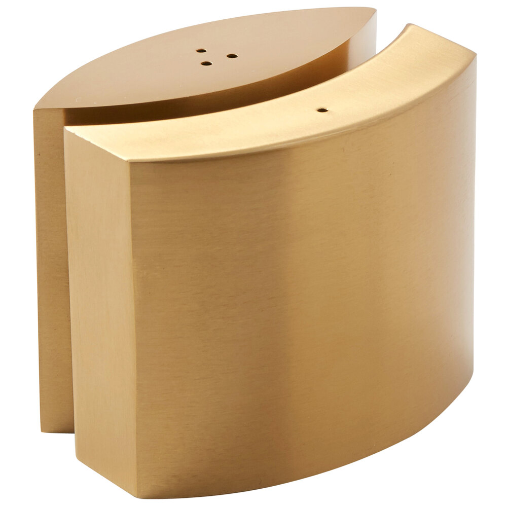 American Metalcraft SPDG11 4 oz. Gold Stainless Steel Embracing Salt ...