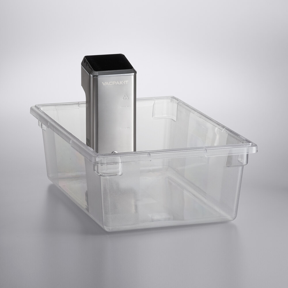 VacPak-It SV158KIT Sous Vide Immersion Circulator Head with 12.5-gallon ...
