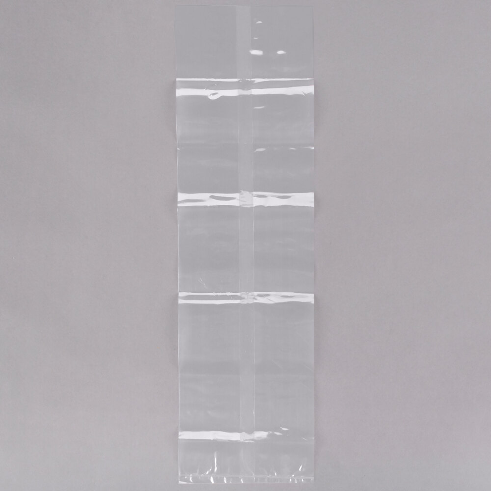 LK Packaging P12G054518 Plastic Food Bag 5" x 4 1/2" x 18" 1.2 mil ...