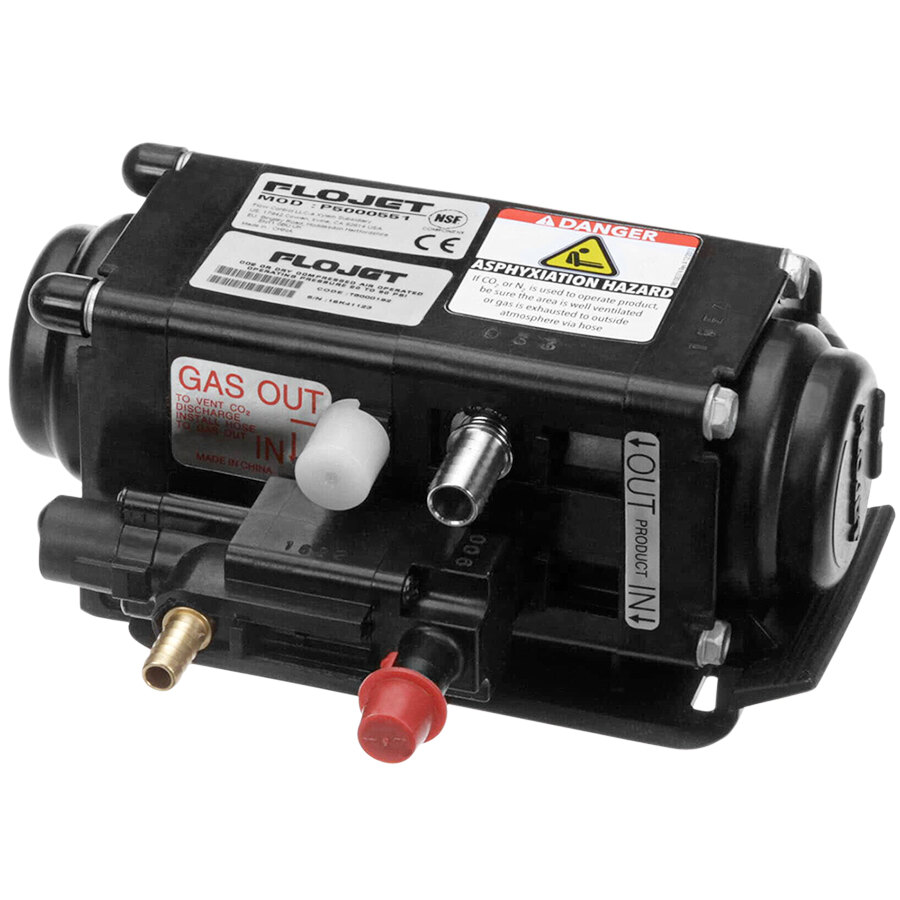 Lancer 86-0142 Pump,Diaphram,Syrup,Gas,3/8" Barb