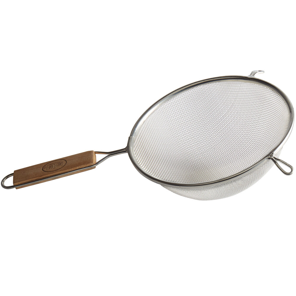 TableCraft 88 8" Medium Tin Single Mesh Strainer