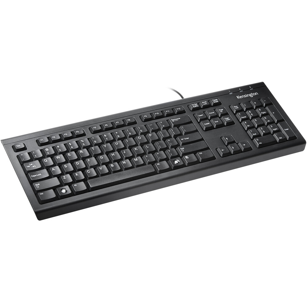 Kensington K64370A Keyboard for Life Wired Spill-Resistant Computer ...