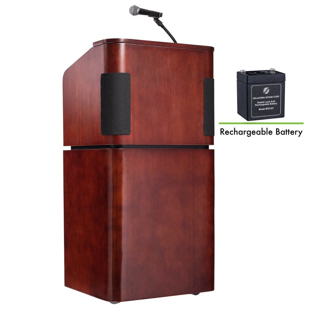 Oklahoma Sound M950/901-MY/WT Mahogany on Walnut Finish Veneer ...